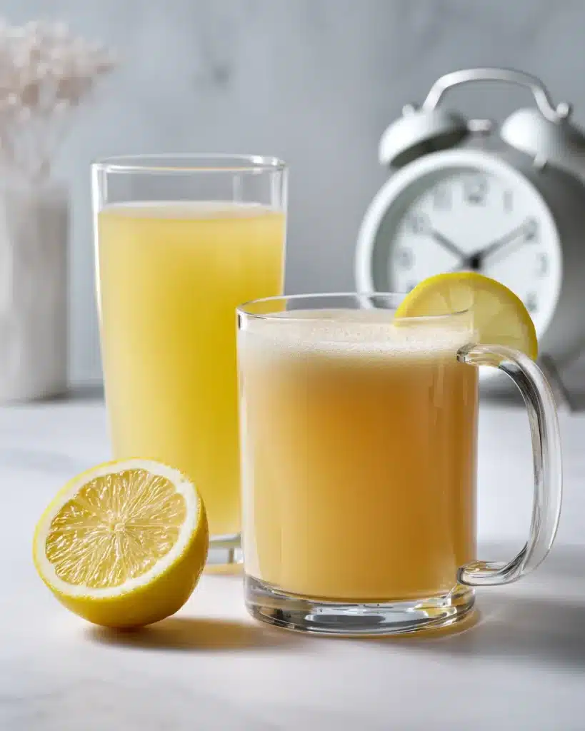 Apple cider vinegar and lemon drink for weight loss: Easy